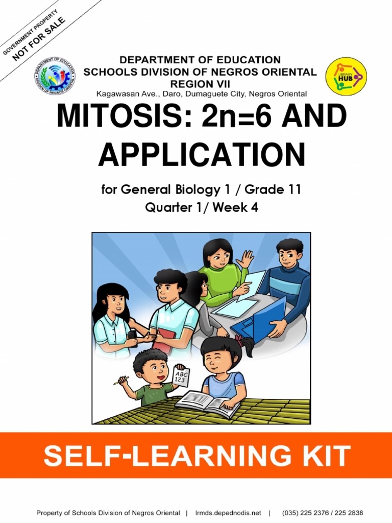 General Biology 1 Q1 Week 4 Final Pdf Meiosis Mitosis