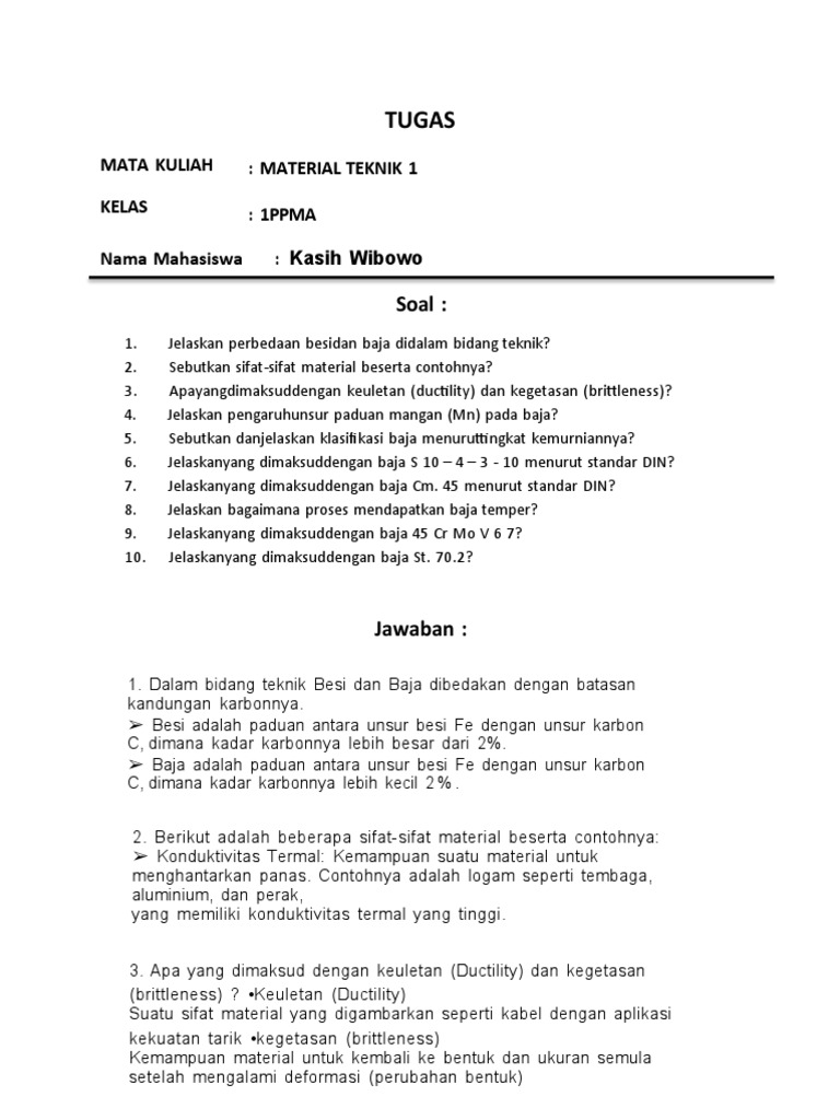 Tugas MTT 1 1ppma | PDF