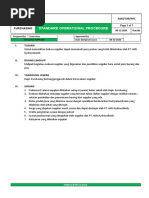 Contoh SOP Proses Pembelian Berdasarkan ISO 9001 ISO 14001 Dan OHSAS ...