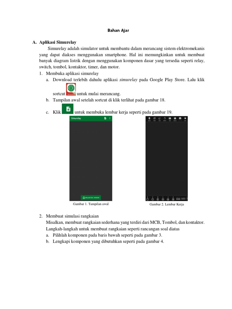 Panduan Aplikasi Simurelay untuk Rangkaian | PDF | Komputer