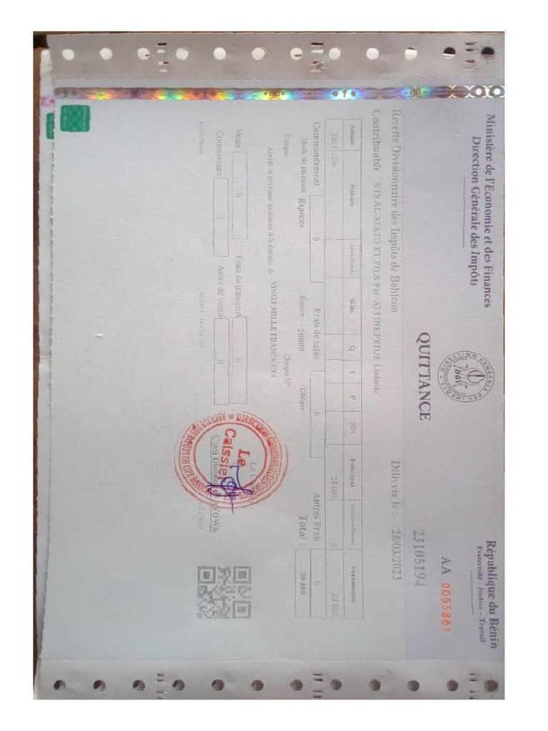 Quittance Ccib | PDF