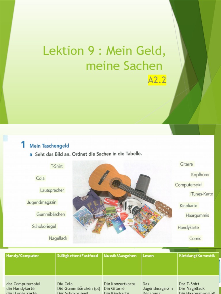 Lektion 9 Logisch | PDF