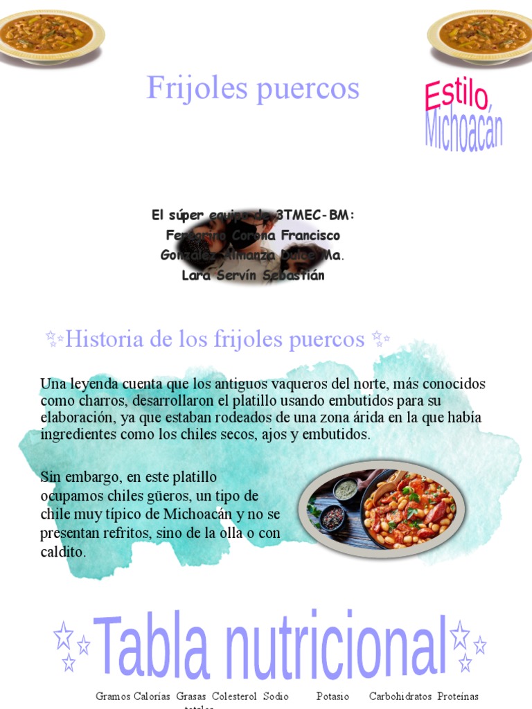 Frijoles Puercos | PDF