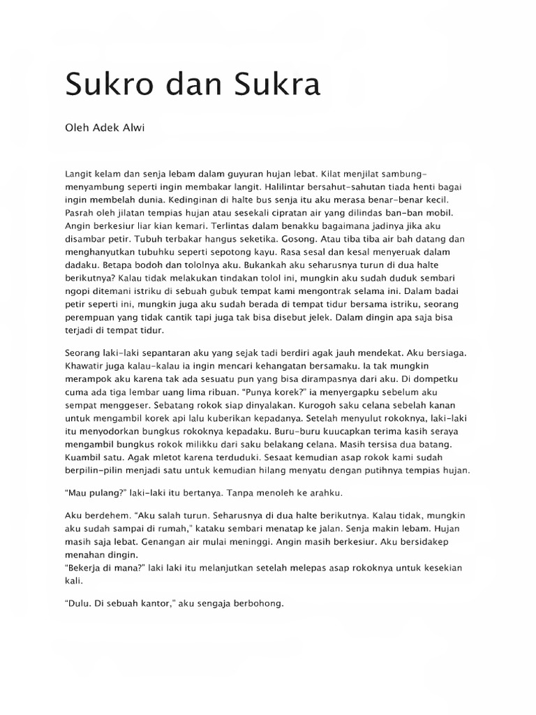 Sukro & Sukra | PDF