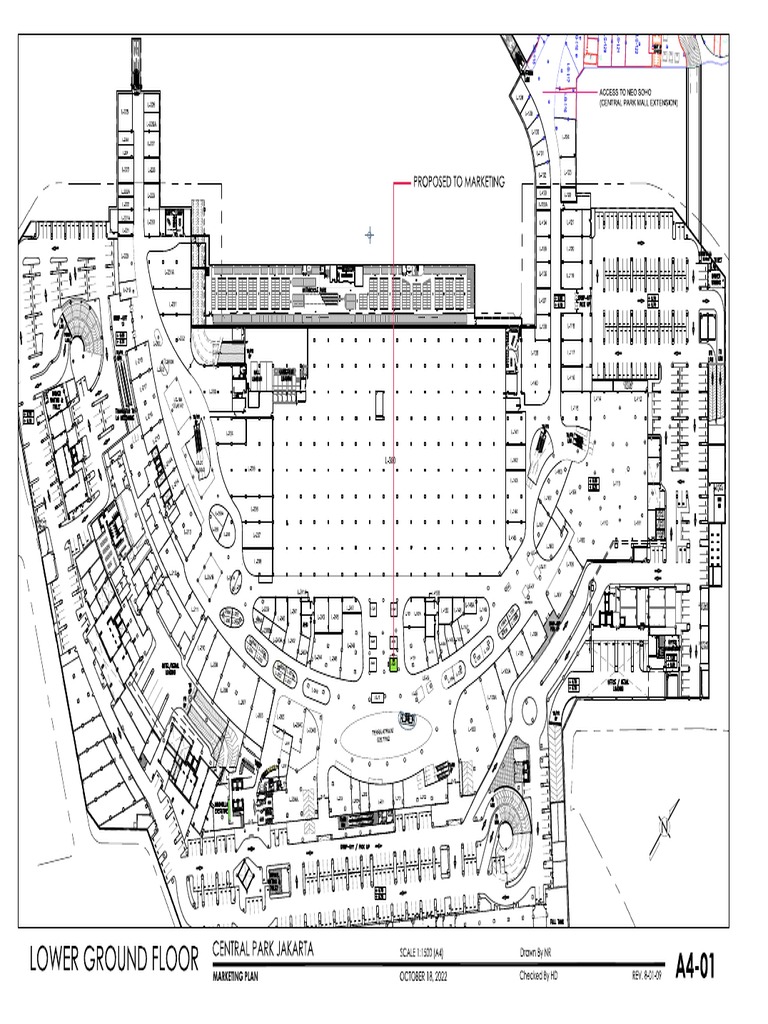 Layout LG#03 (Central Park Mall) Layout & Plan | PDF