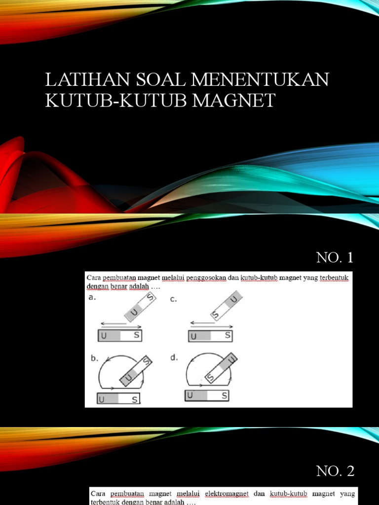 Latihan Soal Menentukan Kutub-Kutub Magnet | PDF