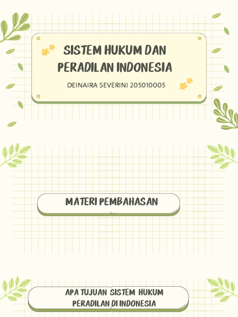Sistem Peradilan Di Indonesia | PDF Sistem Peradilan Di Indonesia | PDF