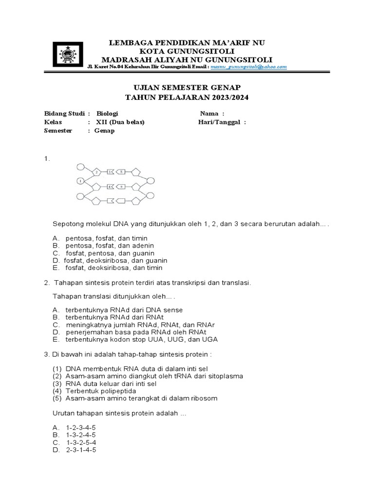 Substansi Genetik | PDF