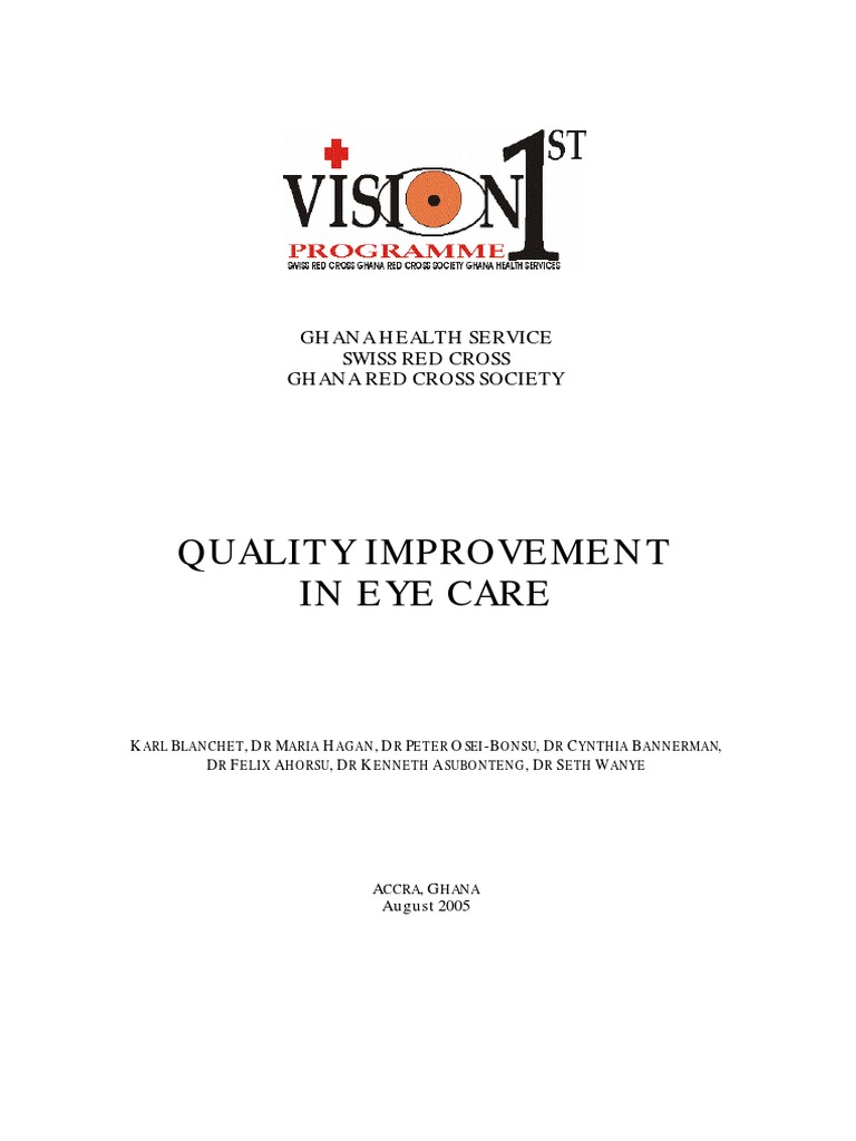 Quality Improvement in Eye Care | PDF | Health Care | Patient