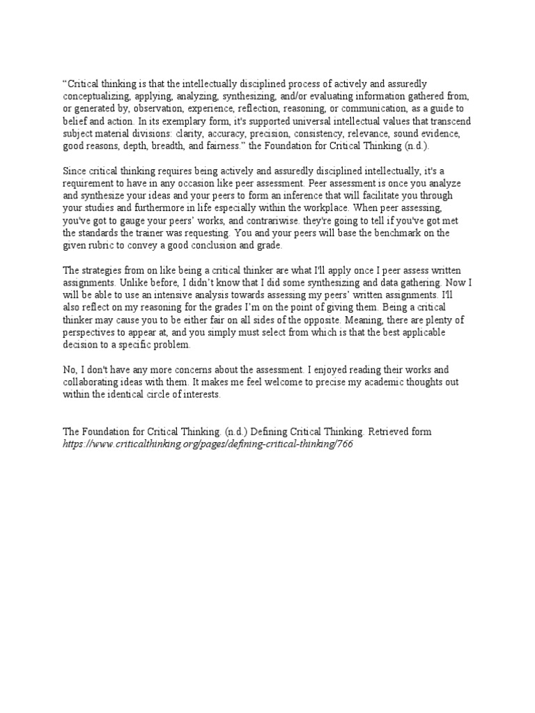 Learning Journal Unit 4 Reflection Topic and APA Exercise | PDF ...