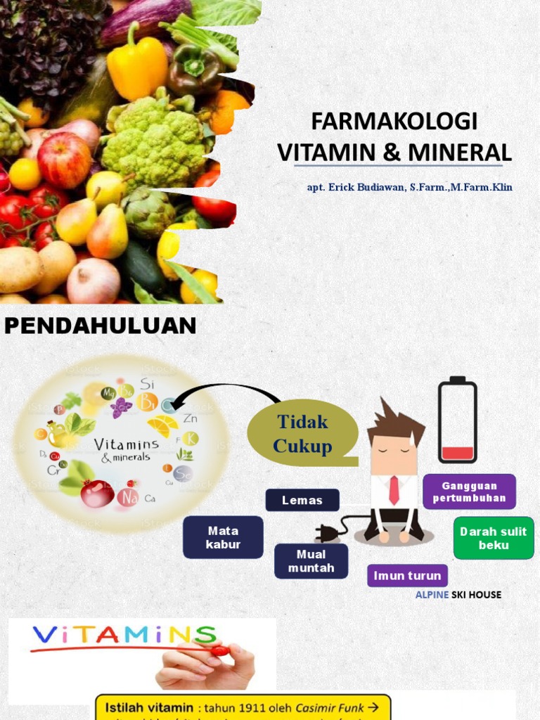 Farmakologi II Vitamin & Mineral | PDF