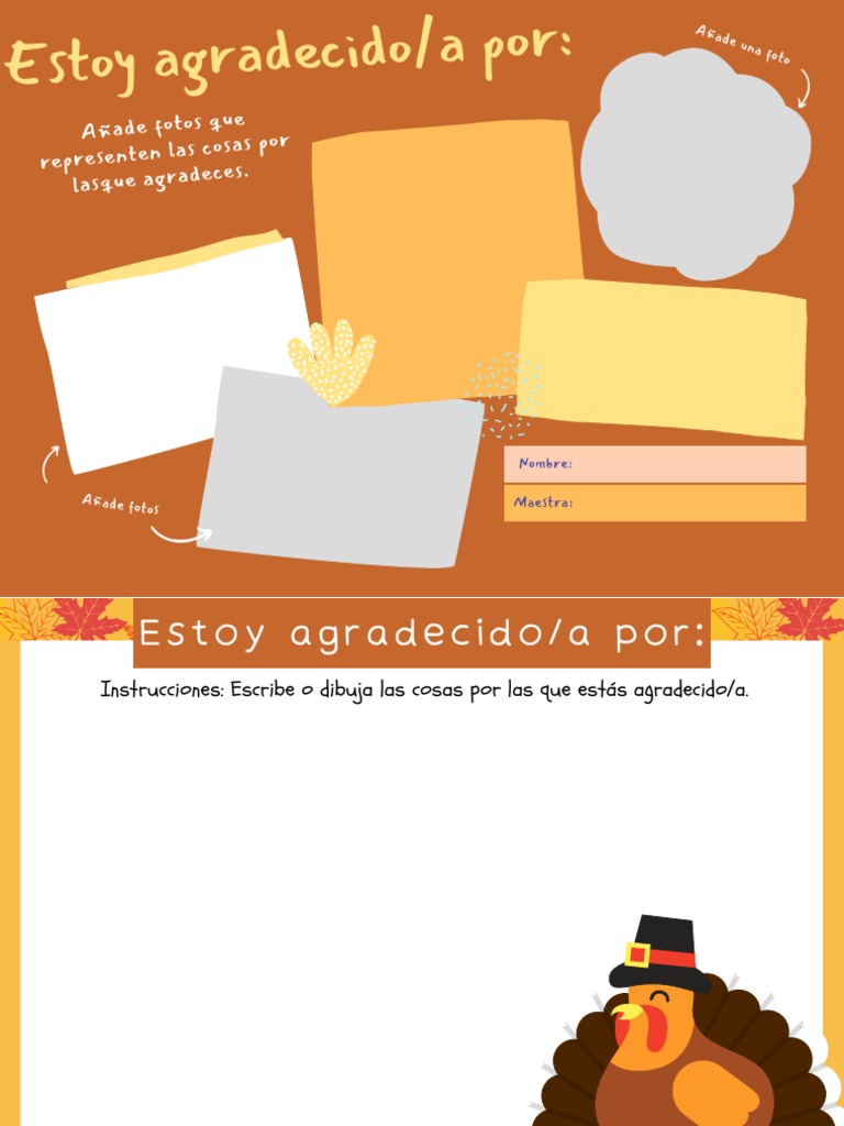 Estoy Agradecido - A Por Digital Worksheet (2152) | PDF