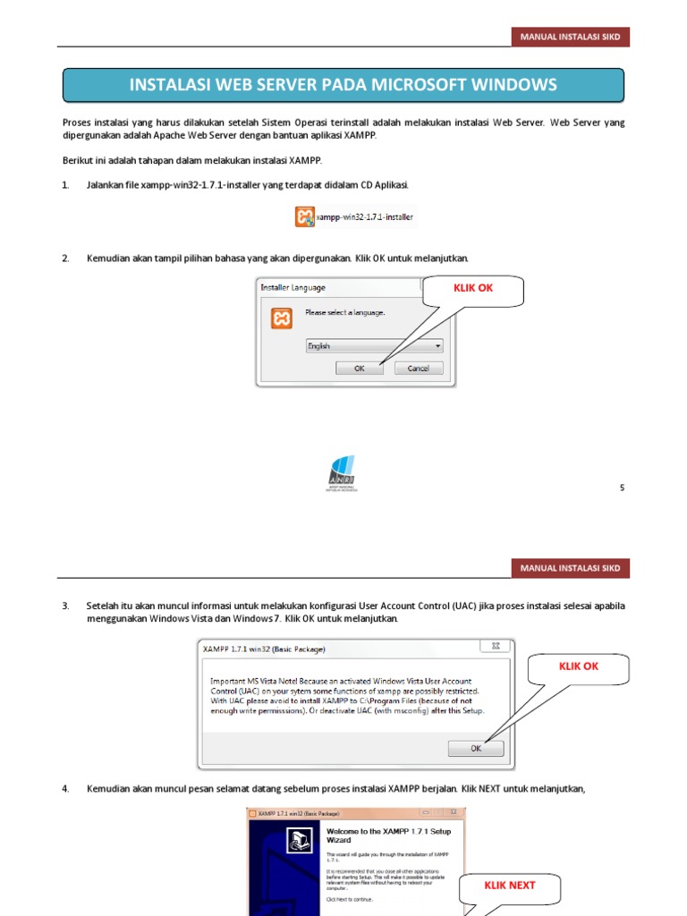 2 Manual Instalasi SIKD | PDF