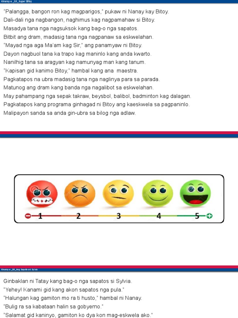 Kinaray-A - G3 Learners Material | PDF