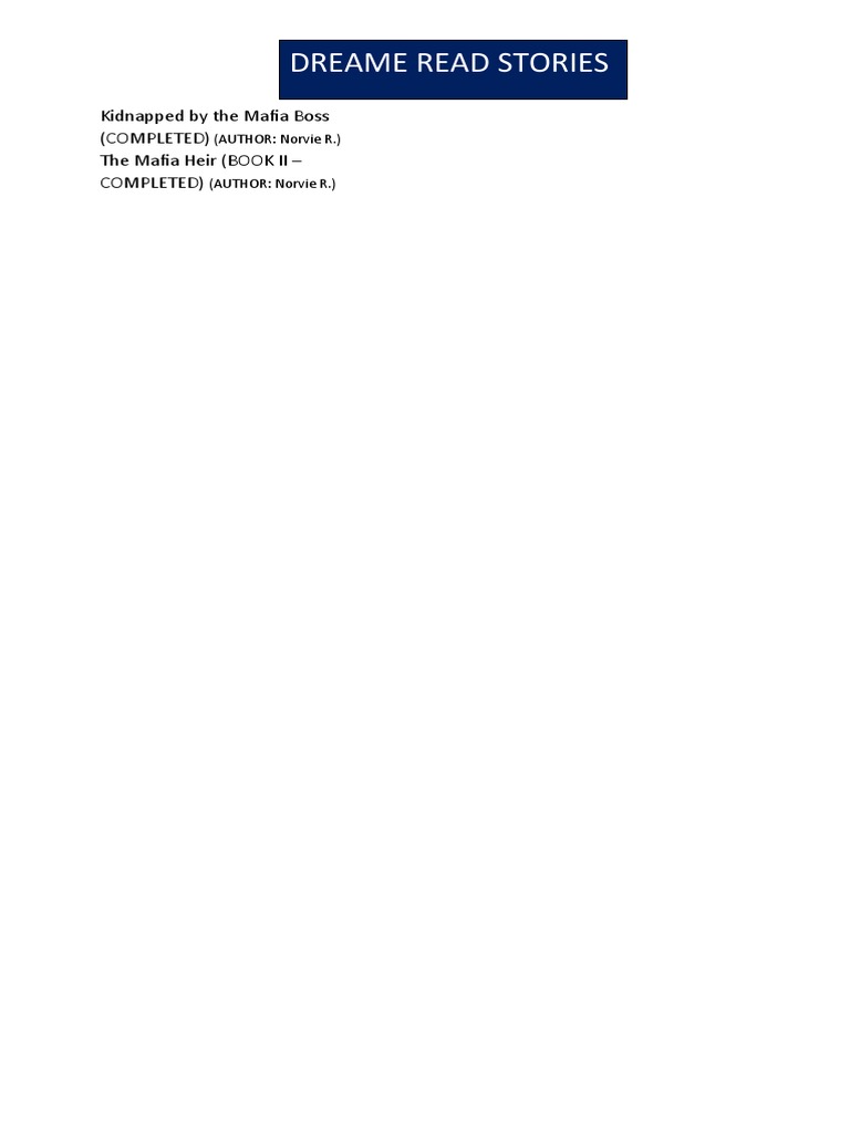 DREAME | PDF | Mystery, Thriller & Crime Fiction