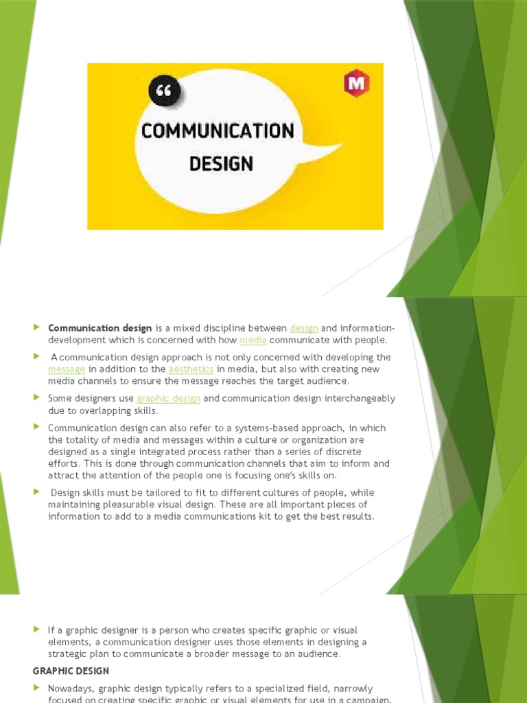 History of Communication Design | PDF | Communication Design | Graphic ...