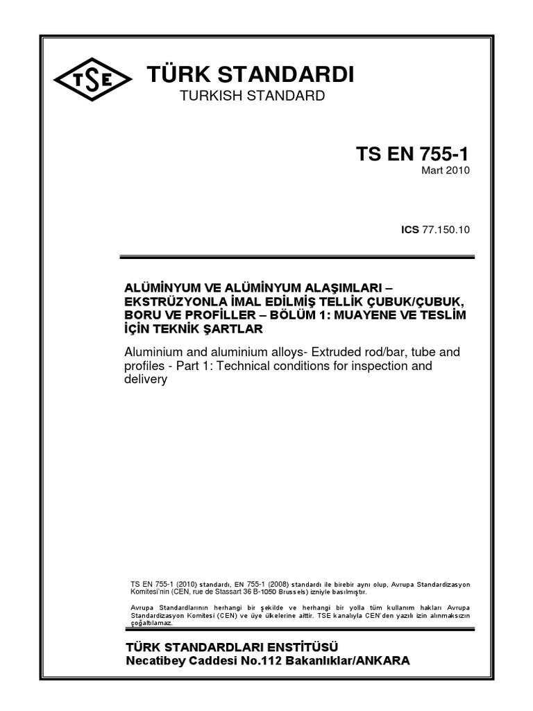 TS en 755-1 | PDF