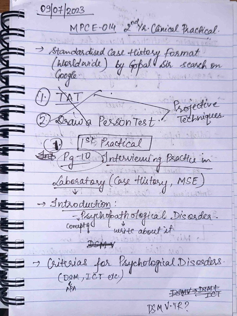 Clinical Practical | PDF