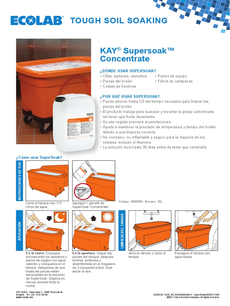 45256-ES-Super-Soak-Handout-SS | PDF