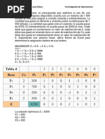 Método de la M Grande en Programación Lineal | PDF | Programación ...