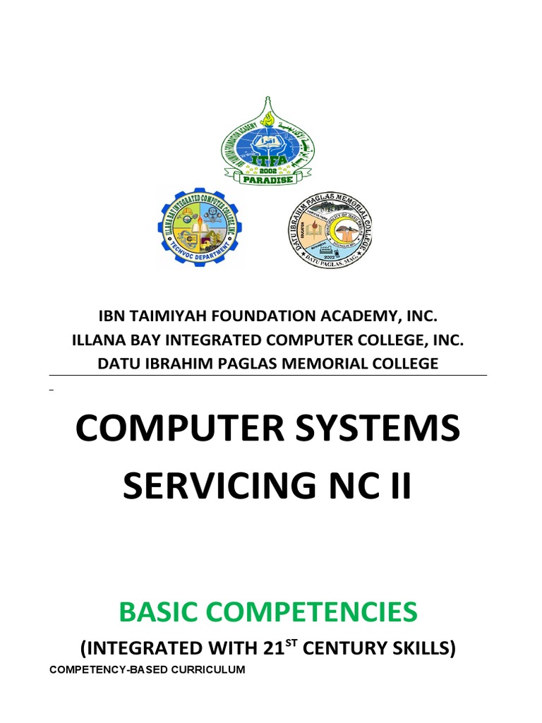 CBC CSS NC Ii | PDF | Occupational Safety And Health | Videotelephony