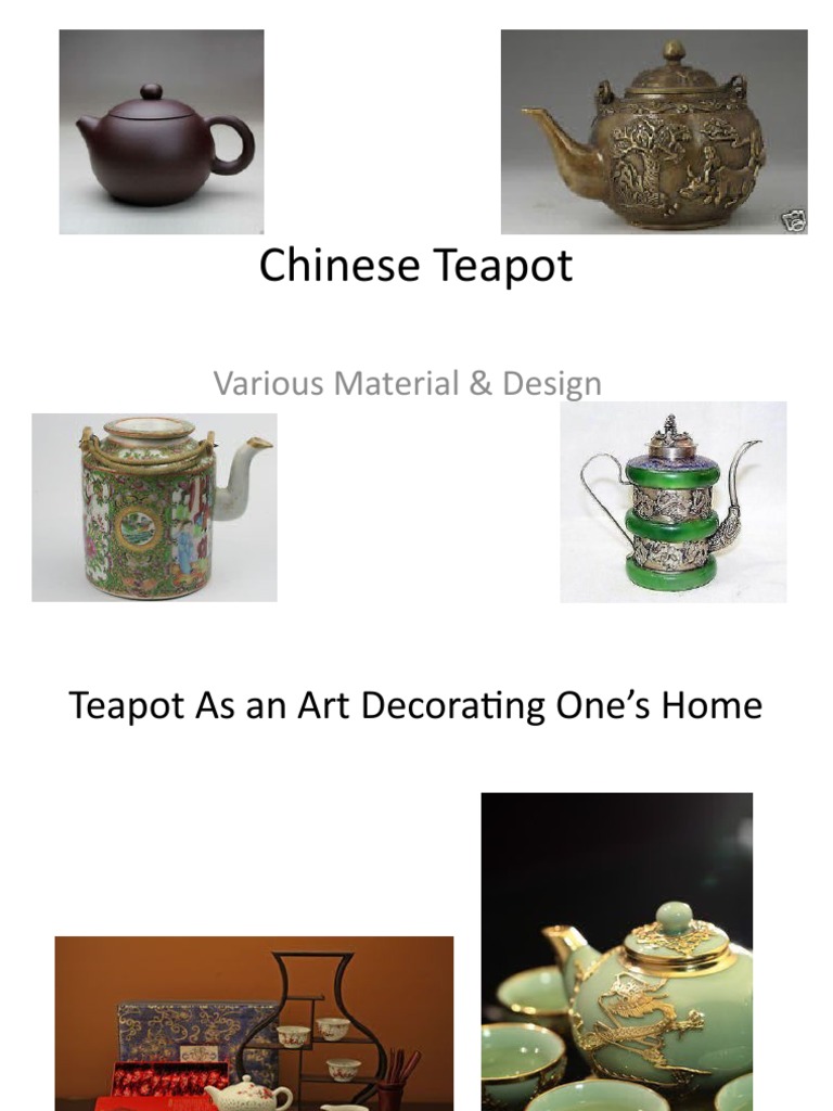 Chinese Teapots: Art & Tradition | PDF