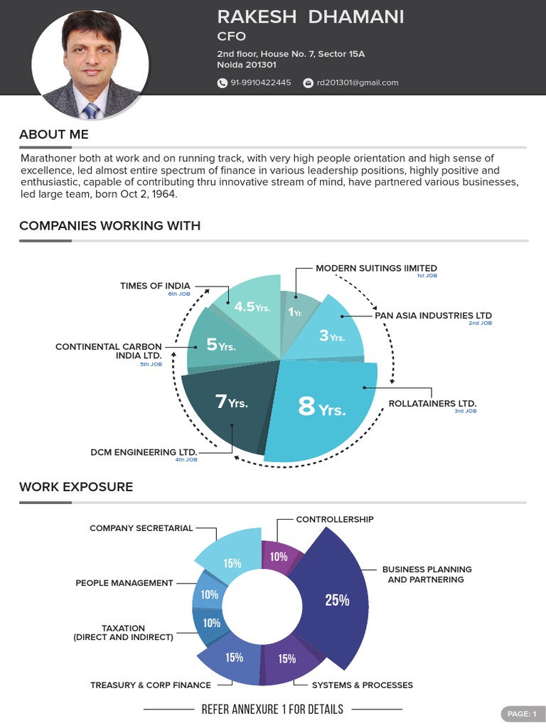 RD CV Compressed | PDF | Taxes | Accounting