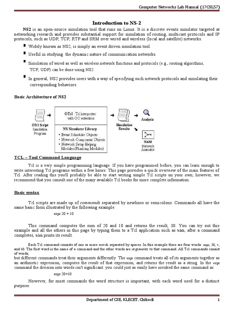 Cn Lab Manual V Cse Updated Pdf Java Programming Language