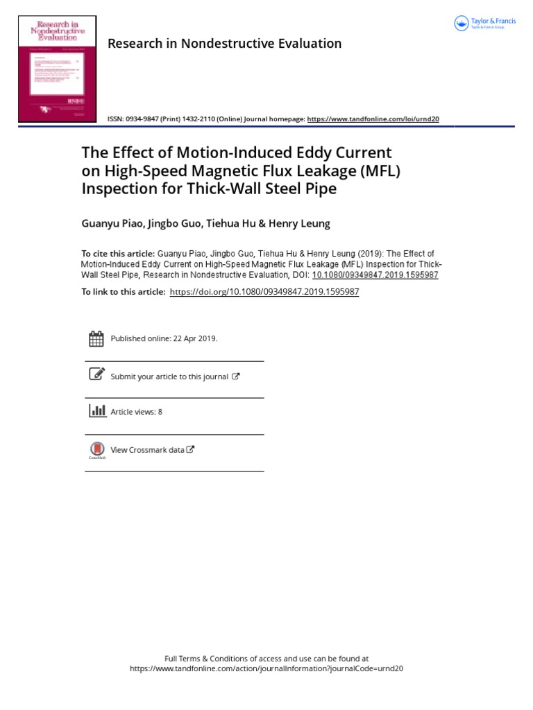 The Effect of Motion-Induced Eddy Current On High-Speed Magnetic Flux ...