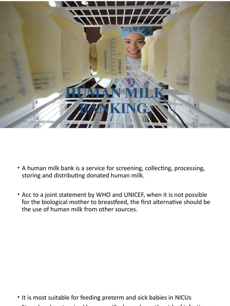 Human Milk Banking | PDF