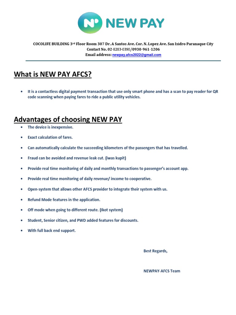 What Is Newpay | PDF