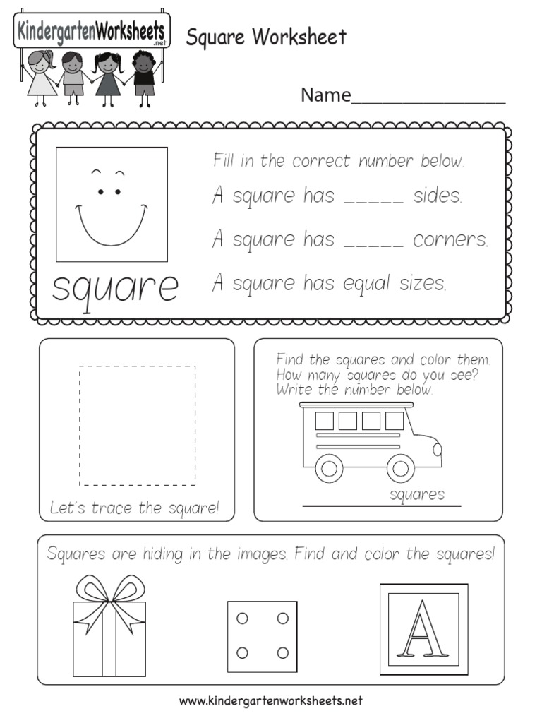 Square Worksheet | PDF