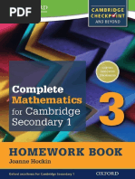 Cambridge Checkpoint Mathematics 9 Coursebook | PDF | Academia | Design