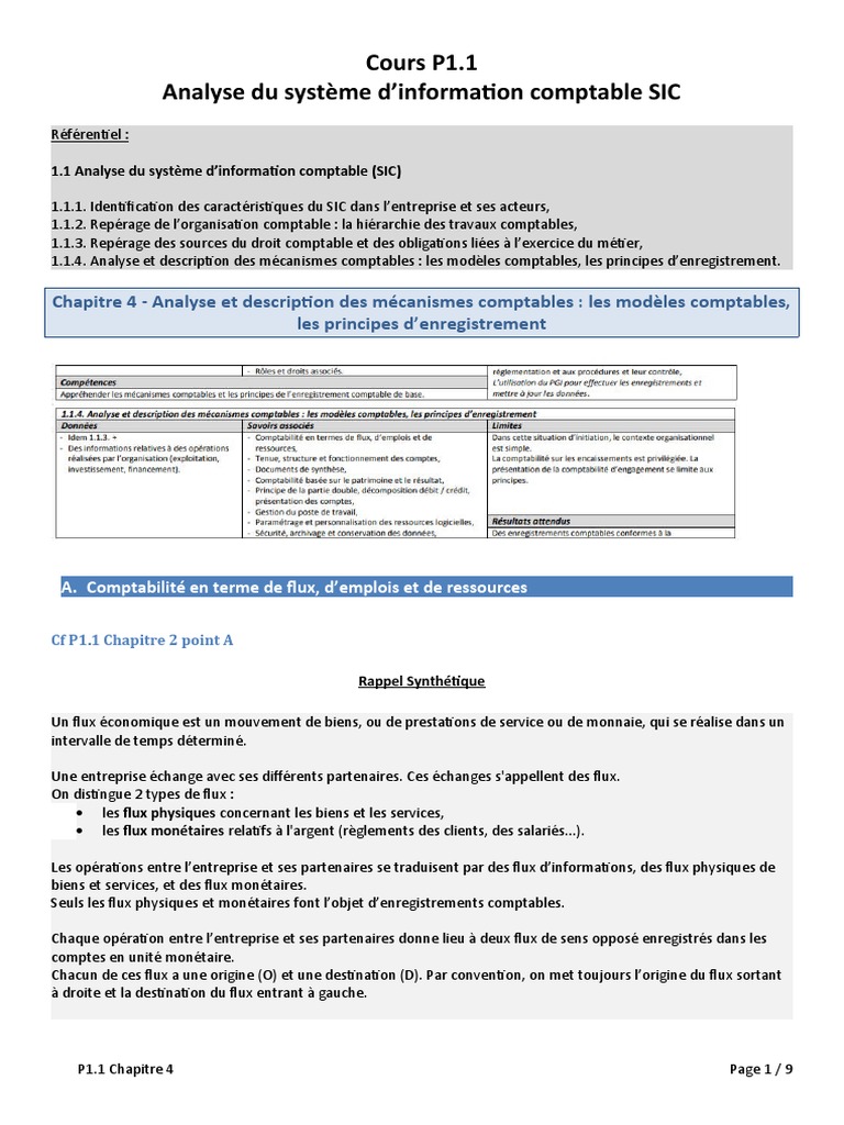 Cours P1.1 Chapitre 4 | PDF