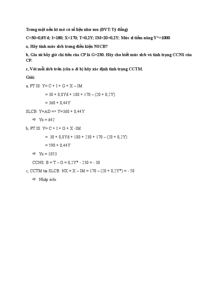 bài tập ktvm | PDF