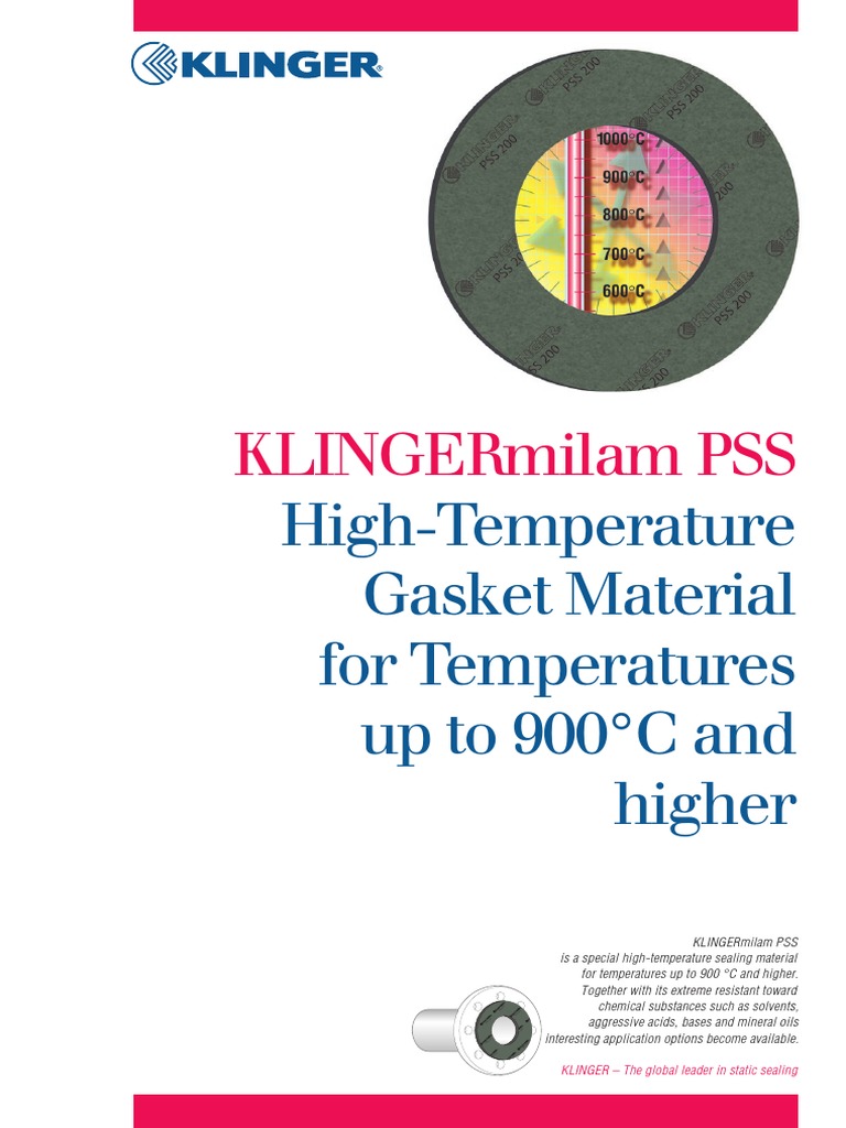 KLINGER Milam PSS | PDF