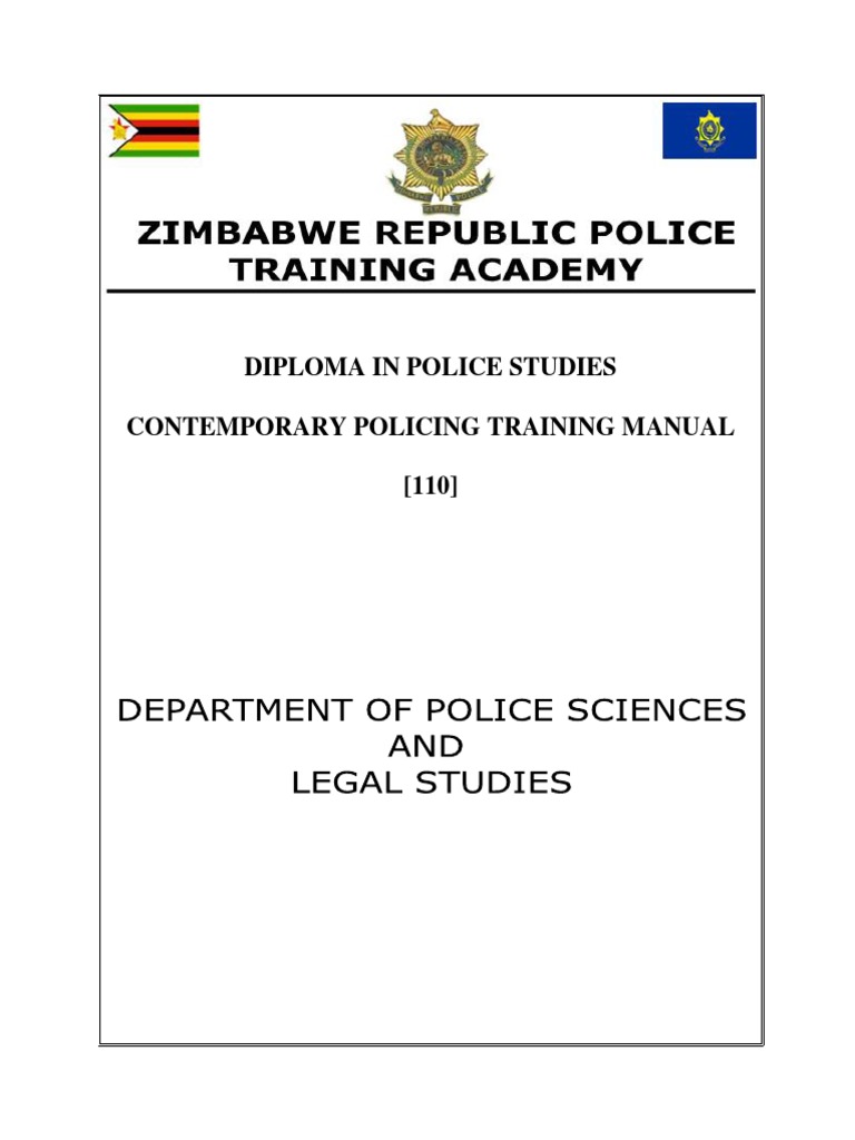 DPS 110 Contemporary Policing Work in Progress | PDF | Politics ...