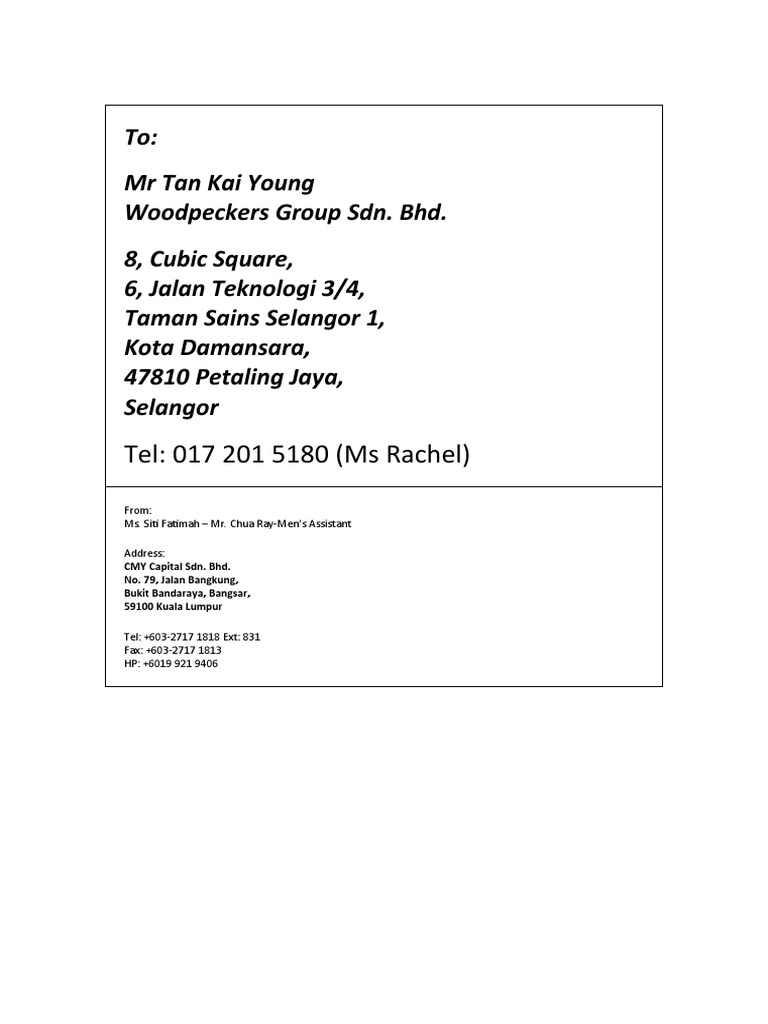 Template Address Labels | PDF