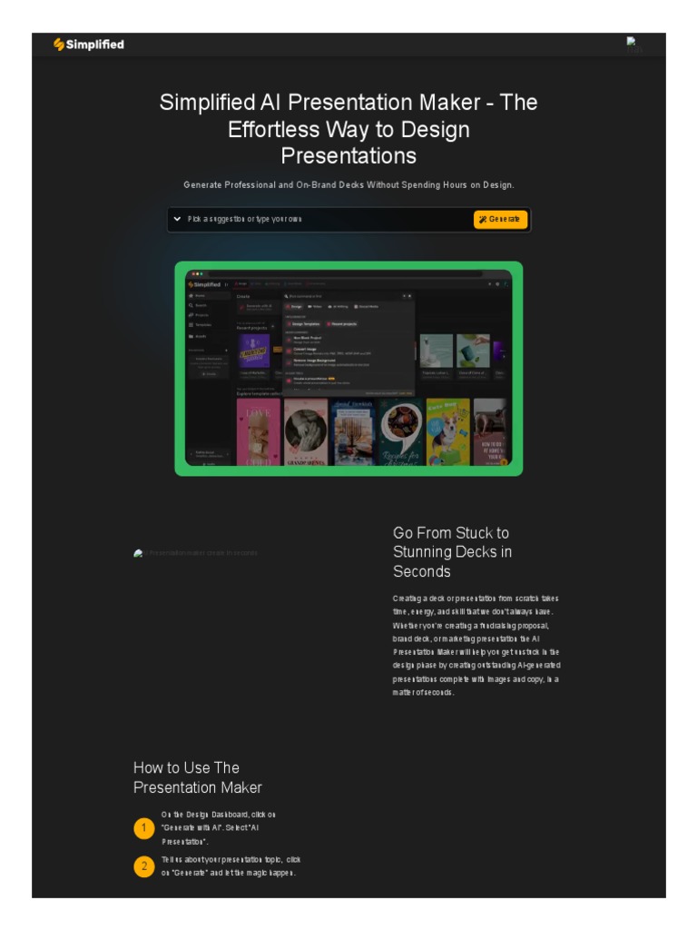 Take Your Presentations To The Next Level With An Ai Presentation Maker