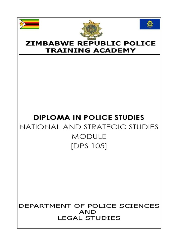 DPS 105 National Strategic Studies Module | PDF