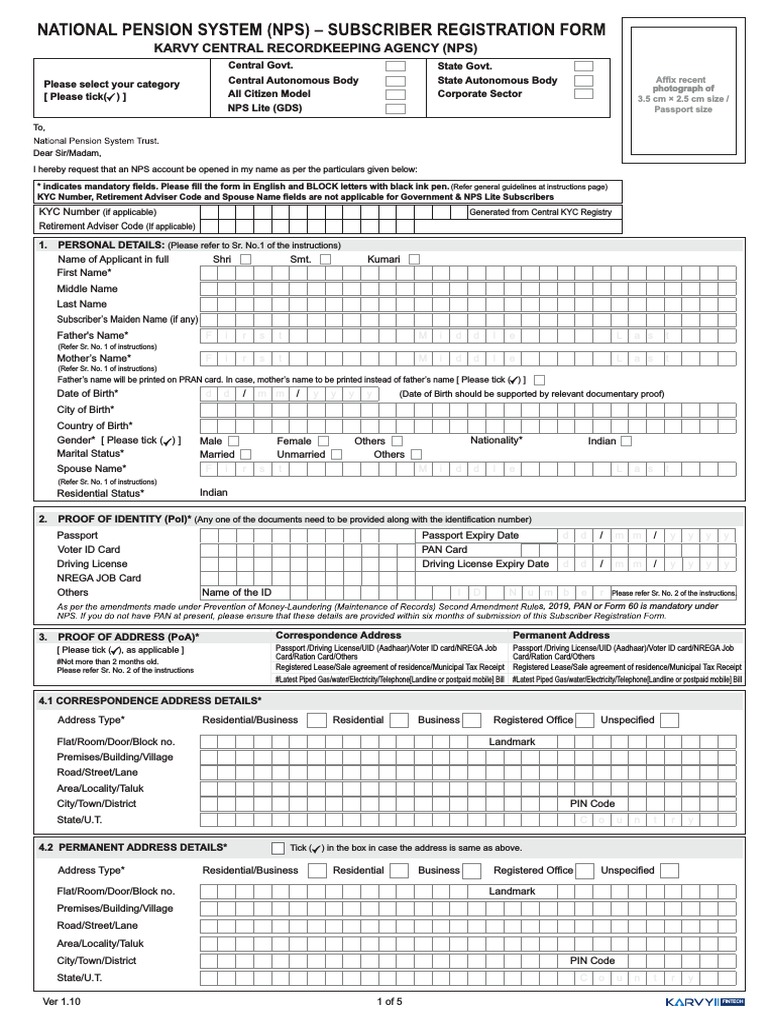 Subscriber Registration Form Kcra | PDF