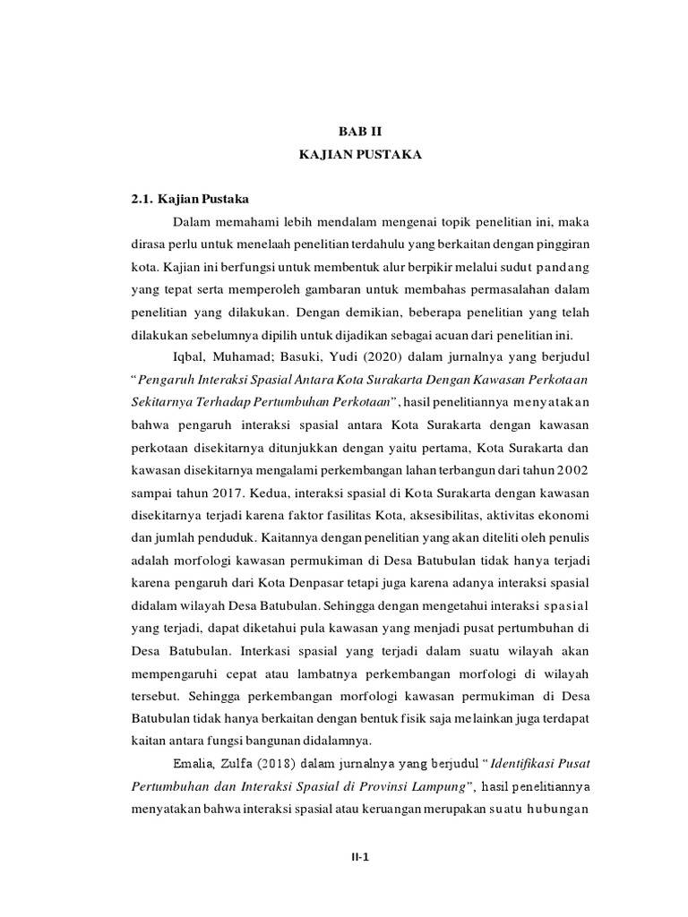Bab 2 Kajian Pustaka | PDF