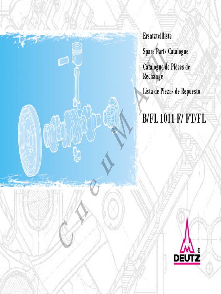Deutz 1011 Catalog | PDF