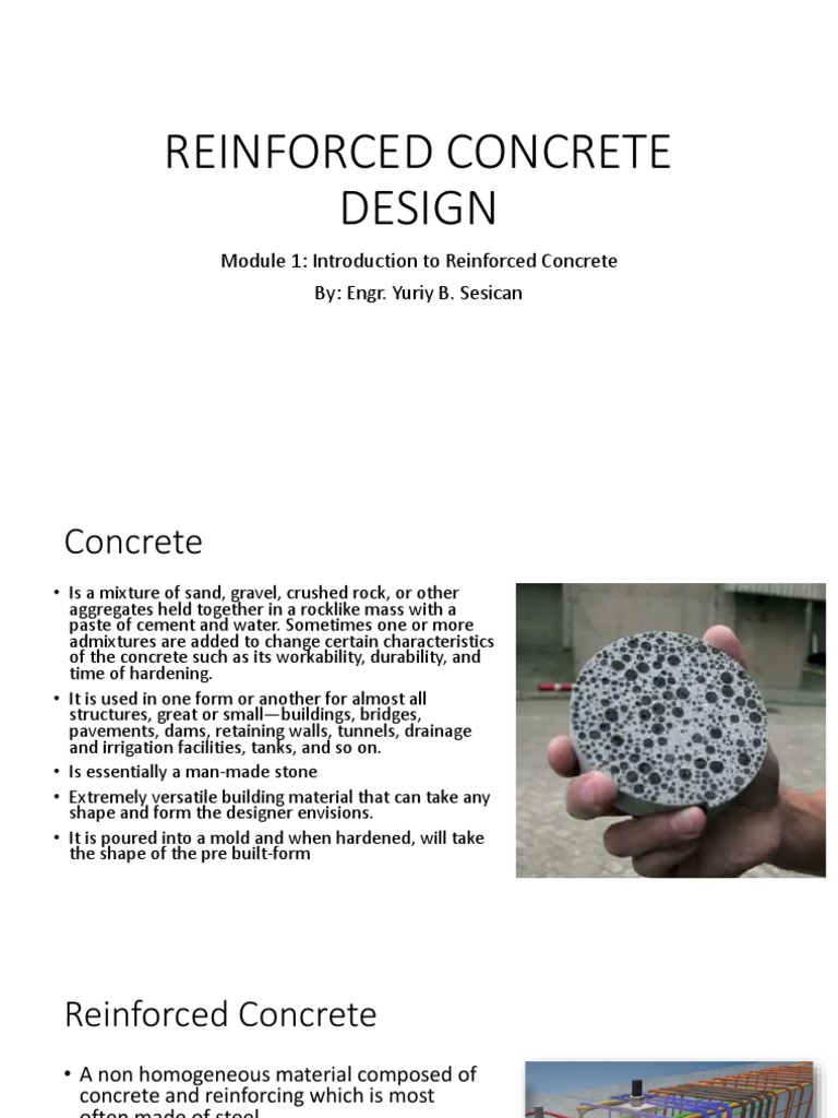 Introduction To Reinforced Concrete | PDF | Concrete | Deformation ...