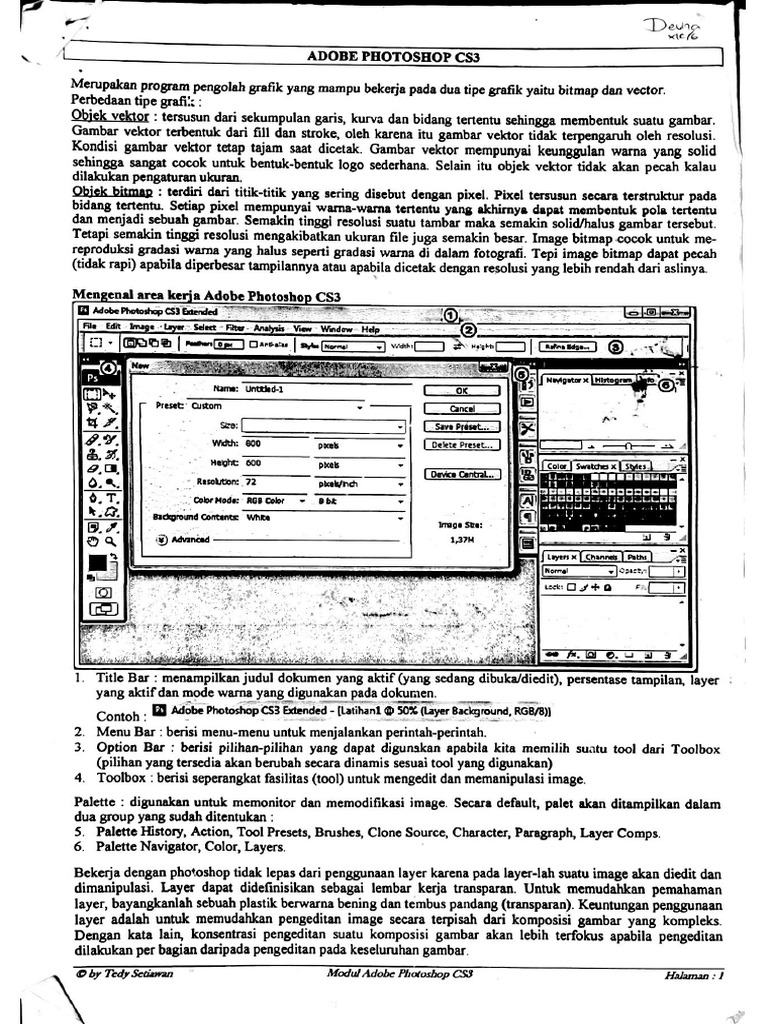 Contoh Modul PS | PDF