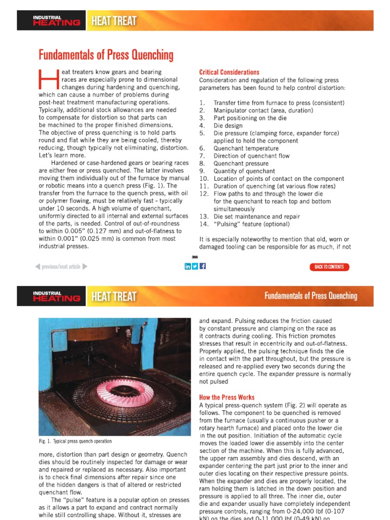 Compre - HT - Dan Herring - Press Quench | PDF