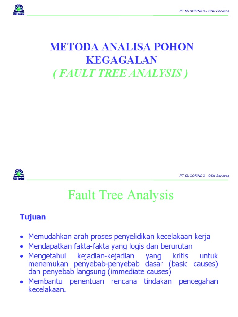 Metode Analisa Pohon Kegagalan | PDF | Teknologi & Rekayasa