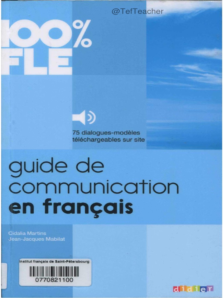 Guide Pratique de Communication en Français | PDF | Language Arts ...