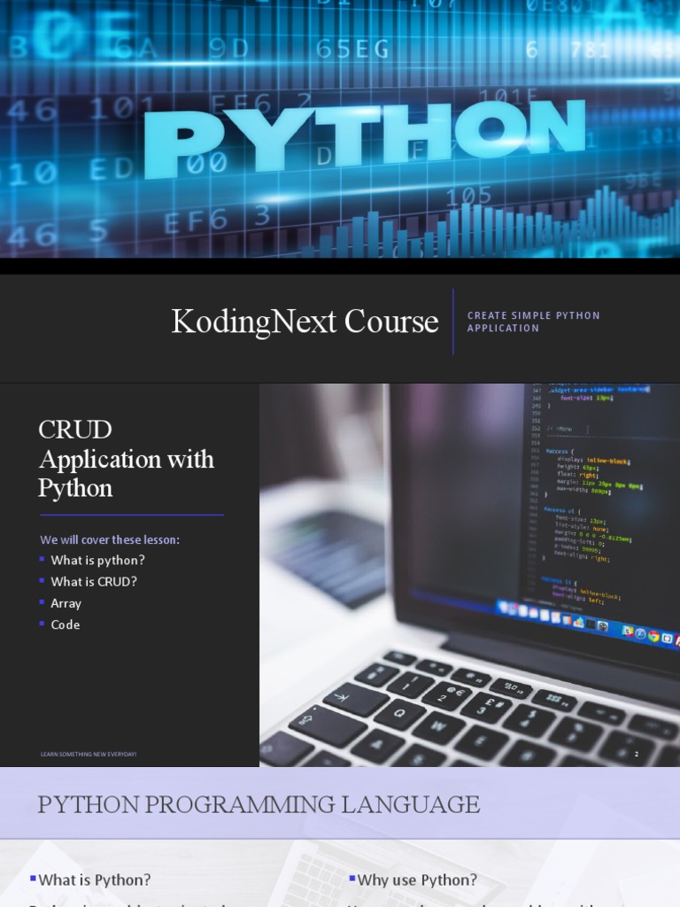 Python Slide | PDF