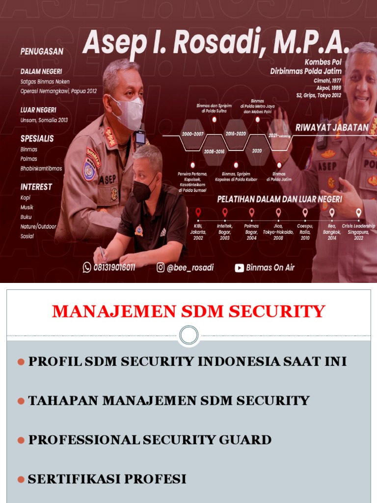 Manajemen SDM Security-1 | PDF